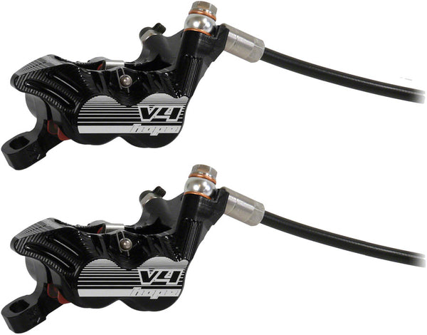 Hope Tech 3 V4 Duo Disc Brake and Lever - Right Hand, Front and Rear ...