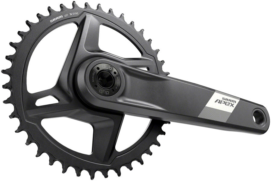 SRAM Apex 1 Wide Crankset - 165mm, 12-Speed, 40t, Direct Mount, DUB ...