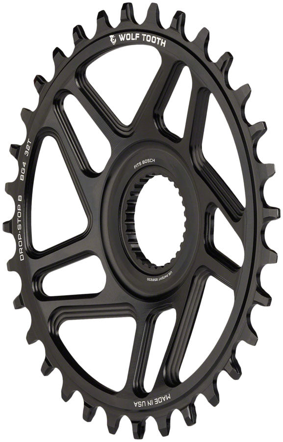 Wolf Tooth Bosch Gen 4 Direct Mount Chainring - Drop-Stop B, 32T ...