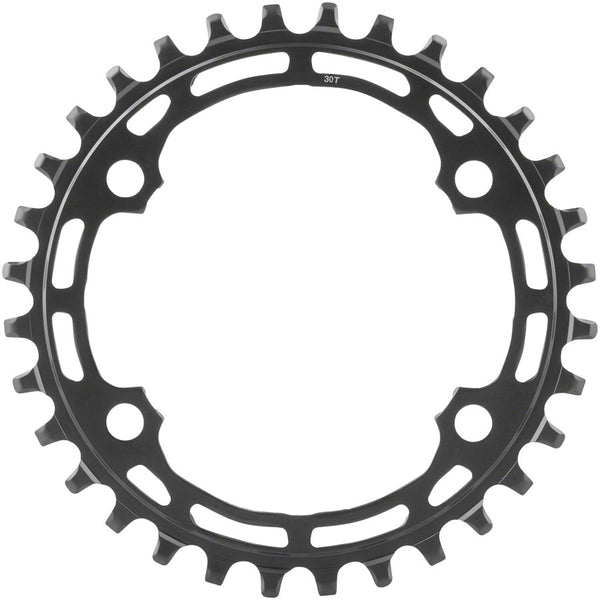 Shimano FC-MT510-1 Chainring - 30t, 12-Speed, Asymmetric 96 BCD, Black | Worldwide Cyclery