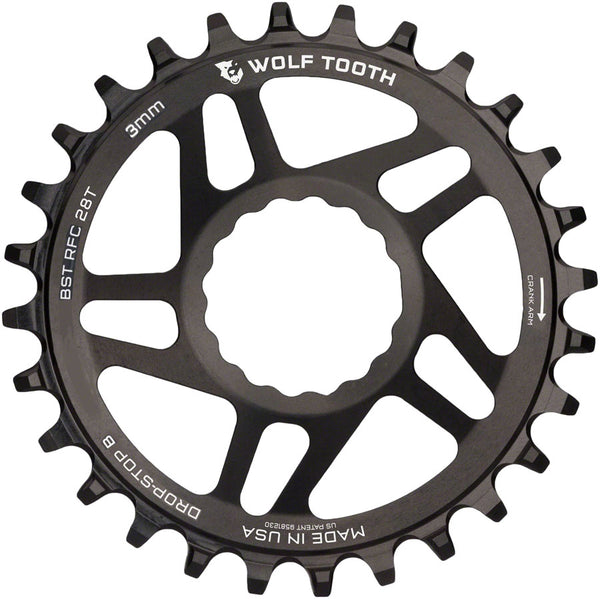 Wolf Tooth Direct Mount Chainring - 28t, RaceFace/Easton CINCH Direct ...