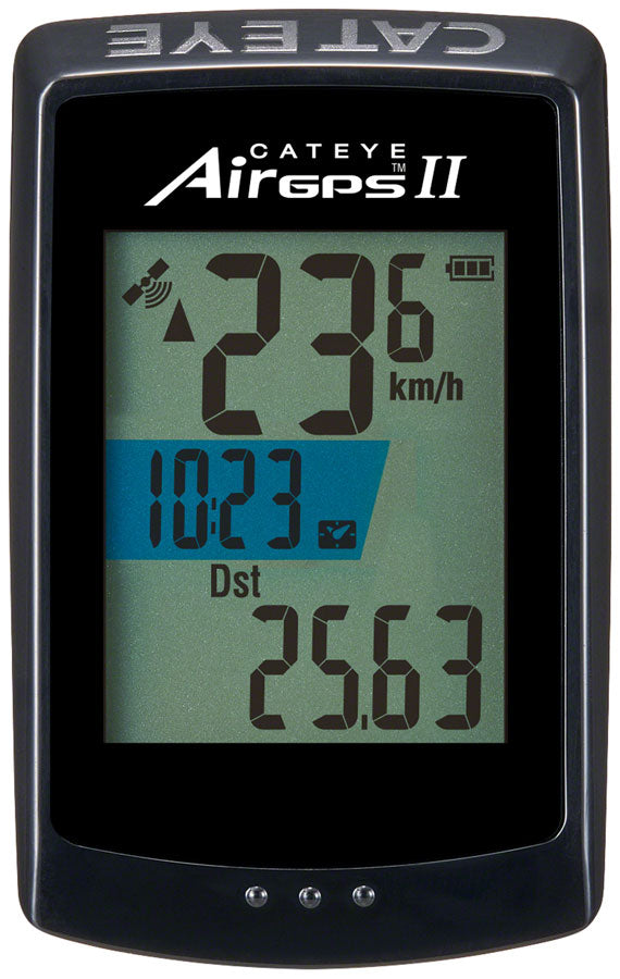 Cateye AIR GPS II Cycling Computer - Black Bike Computers 725012038444 ...