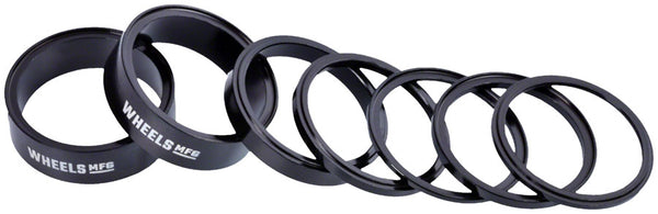 Wheels Manufacturing StackRight Headset Spacer Kit - Black Headset ...