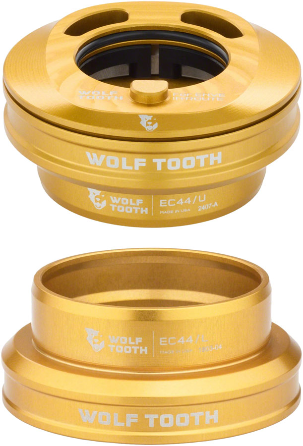 Wolf Tooth Premium Internal Headset - EC44 Upper / EC44 Lower, For ...