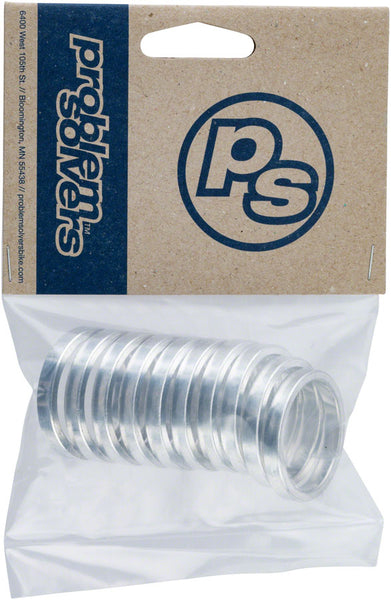 Problem Solvers Headset Stack Spacer - 28.6, 5mm, Aluminum, Silver ...