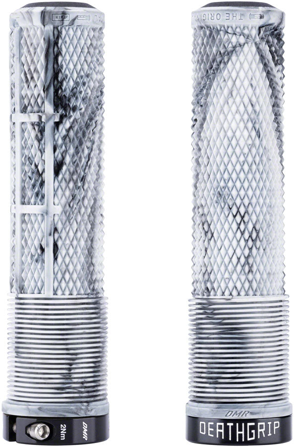DMR DeathGrip 2 Flangeless Grips - Thin, Lock-On, Snow Camo Grip Color ...