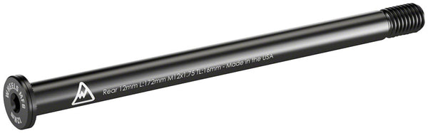 Wheels Manufacturing Rear Thru Axle - M12 x 1.75 x 16, 172mm Thru Axle ...