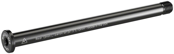 Wheels Manufacturing Rear Thru Axle - M12 x 1.5 x 10, 164mm Thru Axle ...