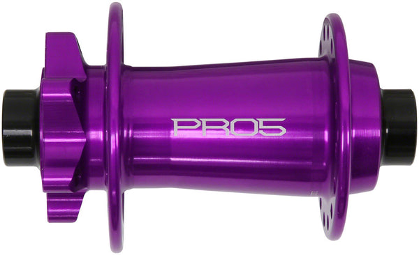 Hope Pro 5 Front Hub - 15 x 110mm, 6-Bolt, Purple, 32H Front Hub ...