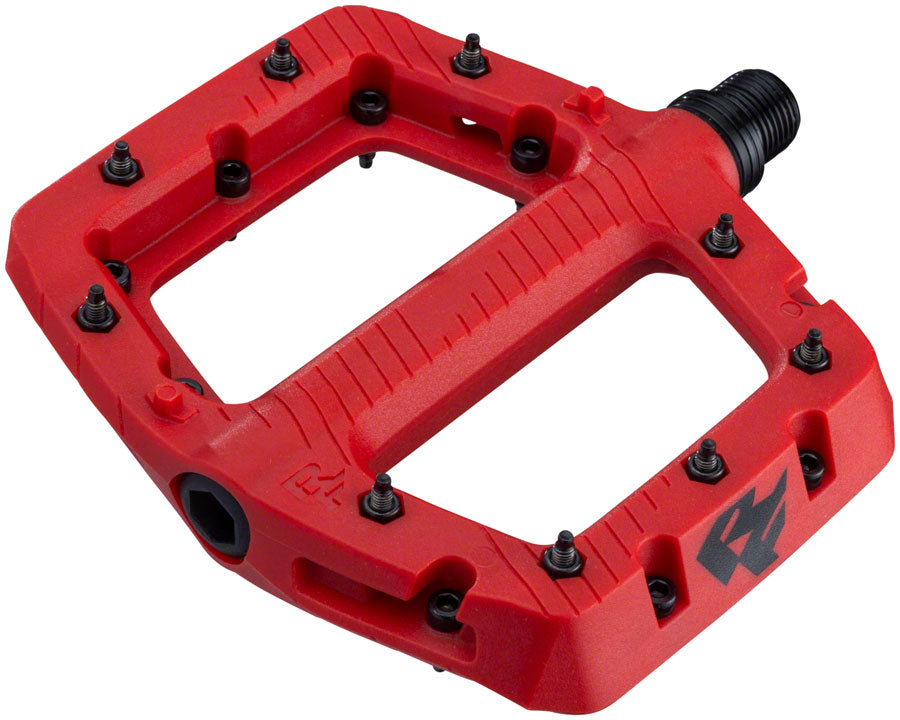 RaceFace Chester Pedals - Platform, Composite, 9/16", Small, Red ...