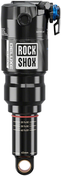 RockShox Deluxe Ultimate RCT Rear Shock - 185 x 50mm, Linear XL, 4 ...