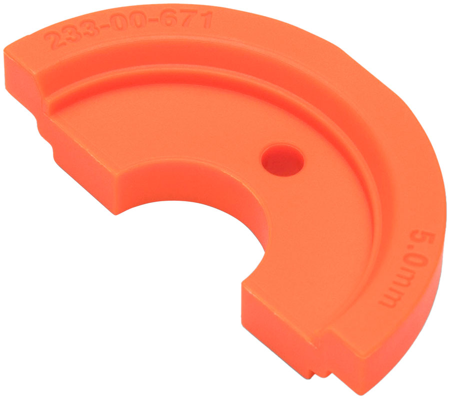 FOX Travel Spacer - 2026, FLOAT X2, 5mm, Orange Rear Shock Part ...