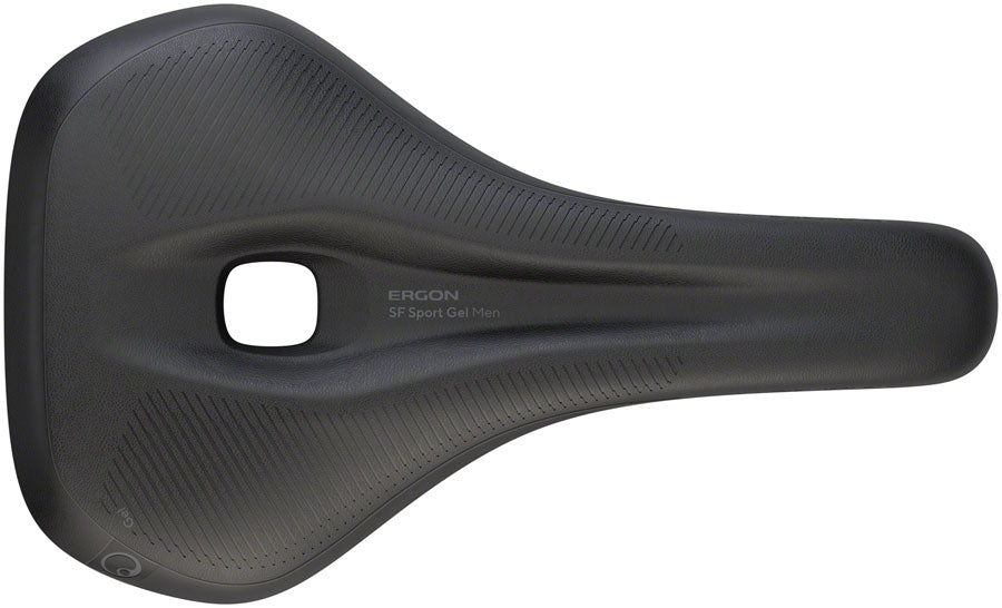 Ergon SF Sport Gel Saddle - Chromoly, Black, Men's, Medium/Large | Worldwide Cyclery