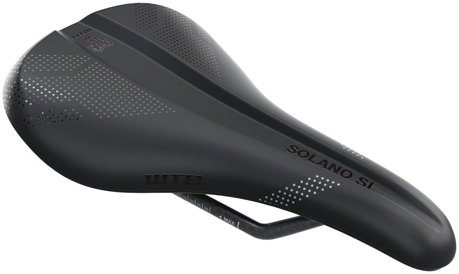 WTB Solano SL Saddle - Carbon, Black, Medium, Fusion Form Saddles | Worldwide Cyclery