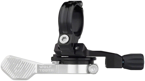 Wolf Tooth ReMote Pro Dropper Post Lever - 22.2mm Clamp, Silver ...