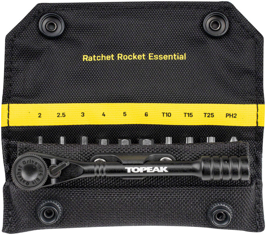 Topeak Ratchet Rocket Essential Tool Kit - with 10 Bits Tool Kit ...