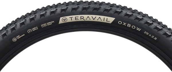 Teravail Oxbow Tire - 29 x 2.8, Tubeless, Folding, Black, Light and ...