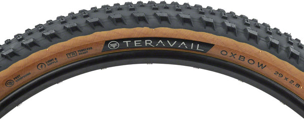 Teravail Oxbow Tire - 29 x 2.8, Tubeless, Folding, Tan, Light and ...