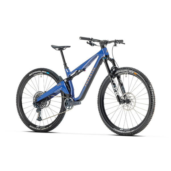 Forestal Cygnus Complete Bike w/ Halo Build, Blue / Black Mountain ...