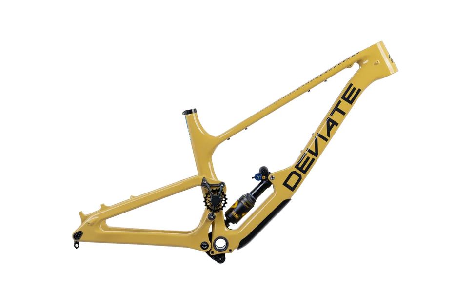 Deviate Cycles Highlander 2 Frame w/ Ohlins TTX2 Air Shock , Islay ...