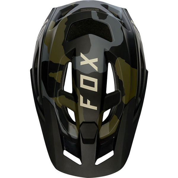 Fox Racing Speedframe Pro Helmet w/ MIPS, Fidlock - Green Camo, Medium ...