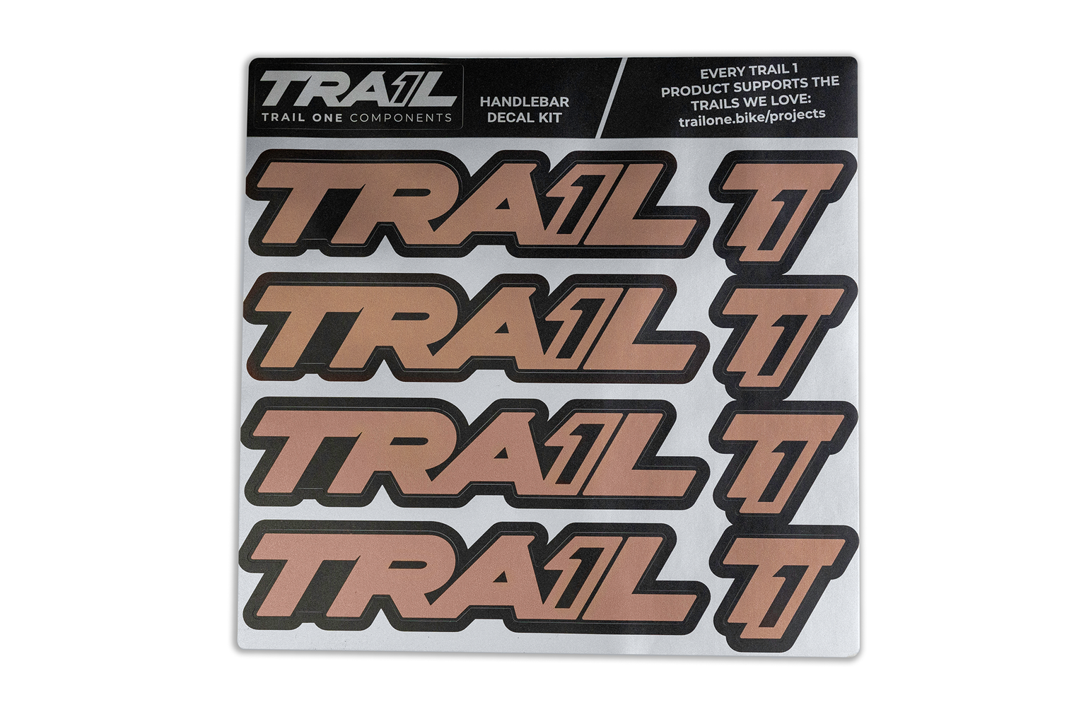 Trail One Components Crockett Handlebar Decal Kit Sticker/Decal | Part ...