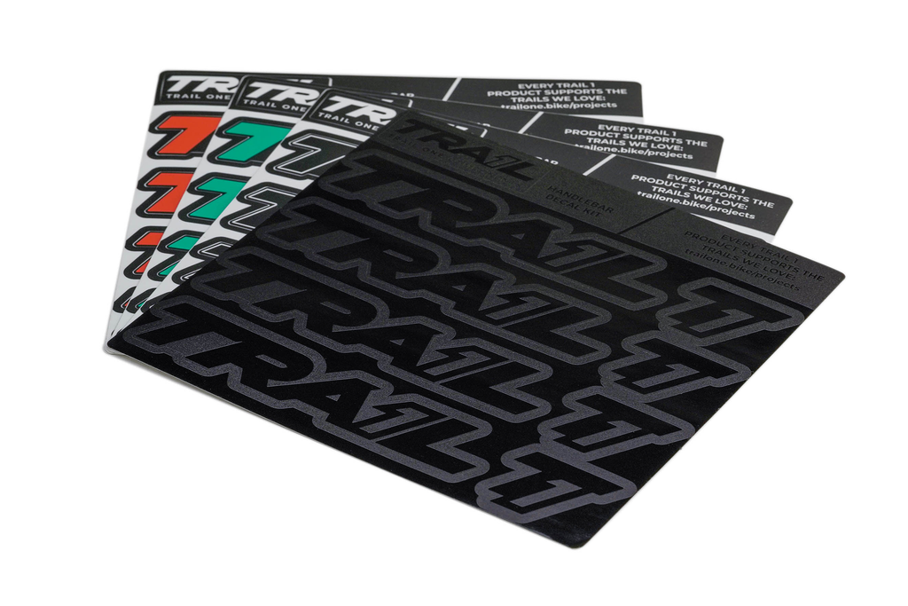 Trail One Components Crockett Handlebar Decal Kit Sticker/Decal | Part ...