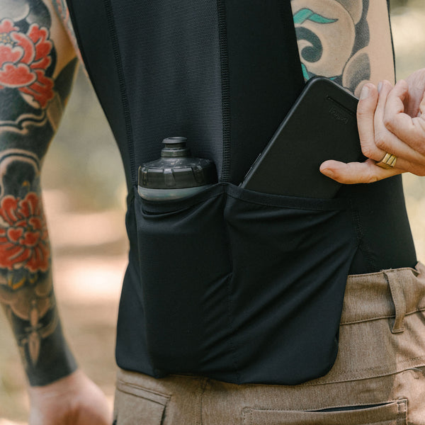 KETL Mtn Canyon MTB Bib: Triple Pocket Chamois Mountain Bike Specific ...