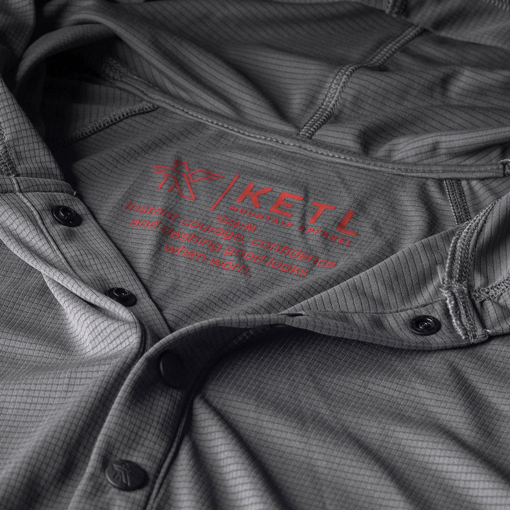 KETL Mtn Nofry Sun Hoodie - SPF/UPF 30+ Sun Protection Shirt ...