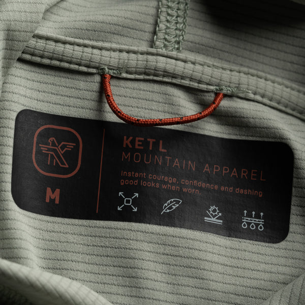 KETL Mtn Nofry Sun Hoodie - SPF/UPF 30+ Sun Protection Shirt ...