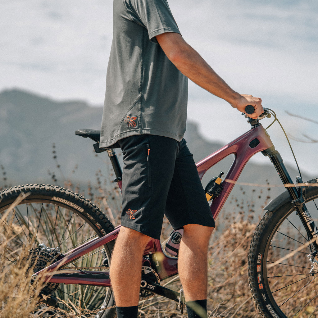 KETL Mtn Skid Mark MTB Shorts - Lightweight, Zipper Pockets, Men's ...
