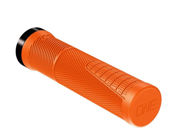 OneUp Components Thin Grips, Orange Grip Flange No | Part # 1C0842ORA ...