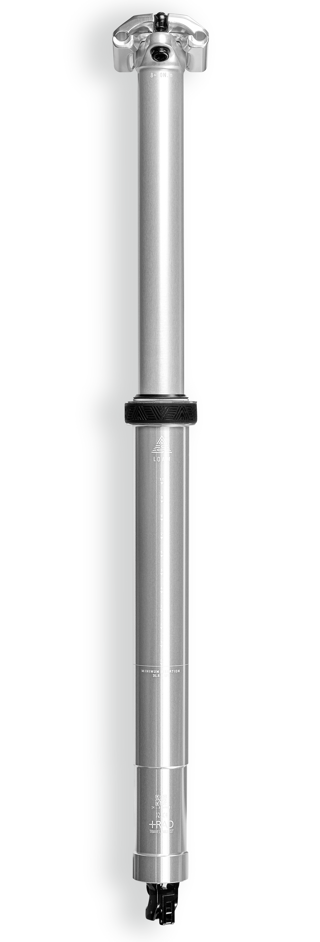 PNW Components Loam Dropper Post, Gen 2, 30.9mm, Silver Dropper ...