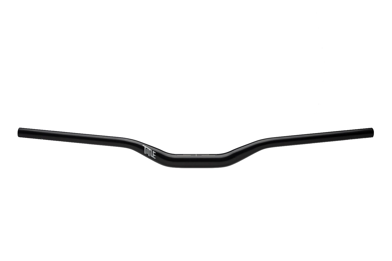 Title MTB AH1 Bars 31.8 Clamp - 38mm Rise Black Flat/Riser Handlebar ...