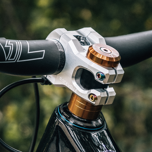 Trail One Components Top Cap & Spacer Kit - Bronze Headset Top Cap ...