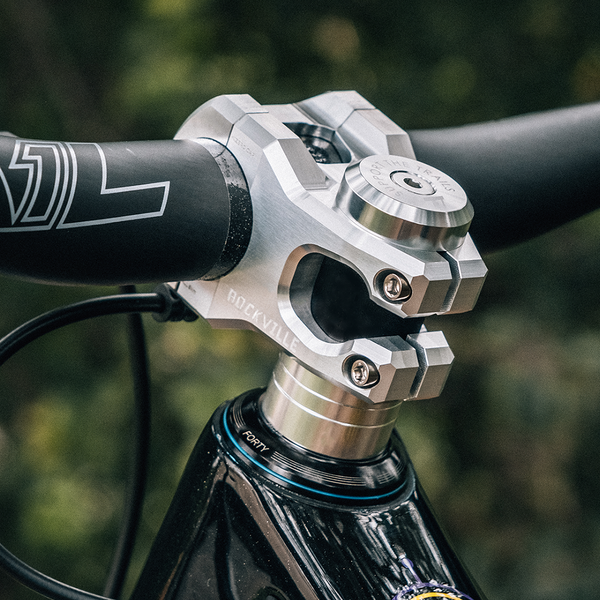 Trail One Components Top Cap & Spacer Kit - Silver (Raw) Headset Top ...