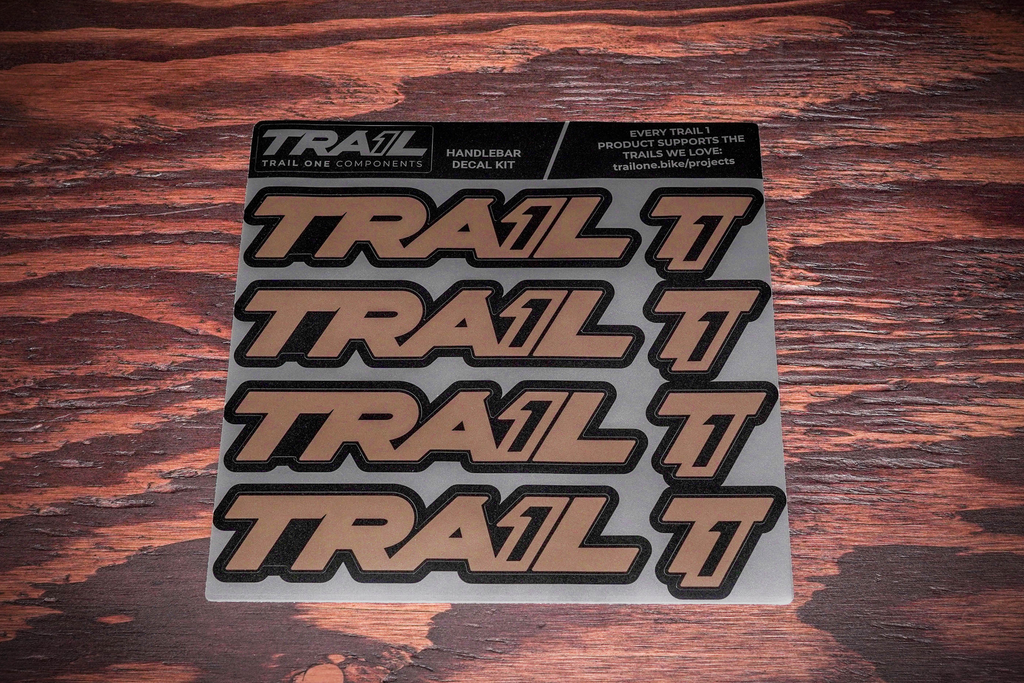 Trail One Components Crockett Handlebar Decal Kit Sticker/Decal | Part ...
