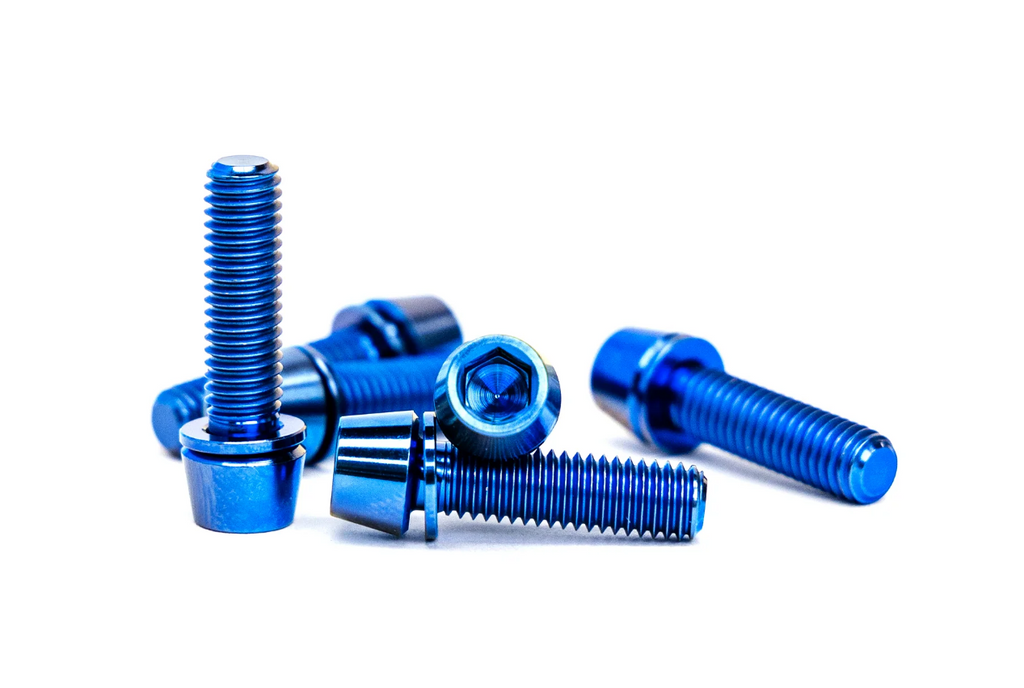 Trail One Components Titanium Stem Bolts Upgrade Kit Stem Small Part ...