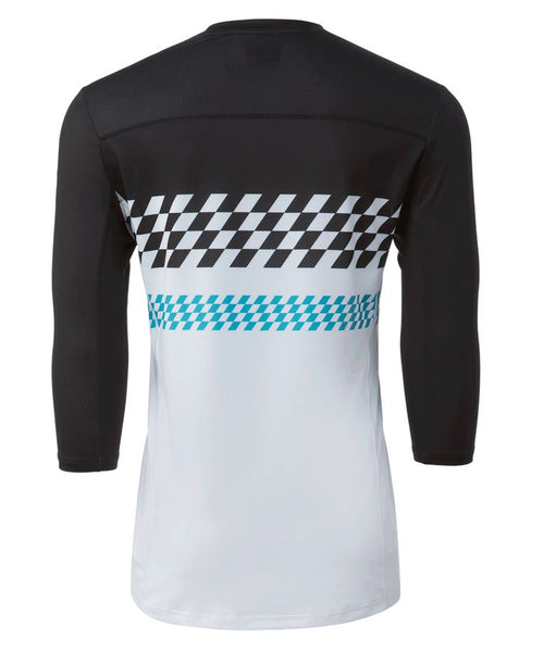 Yeti Enduro Jersey 3/4 Turq Checker Men's Jersey Size Medium||Large ...